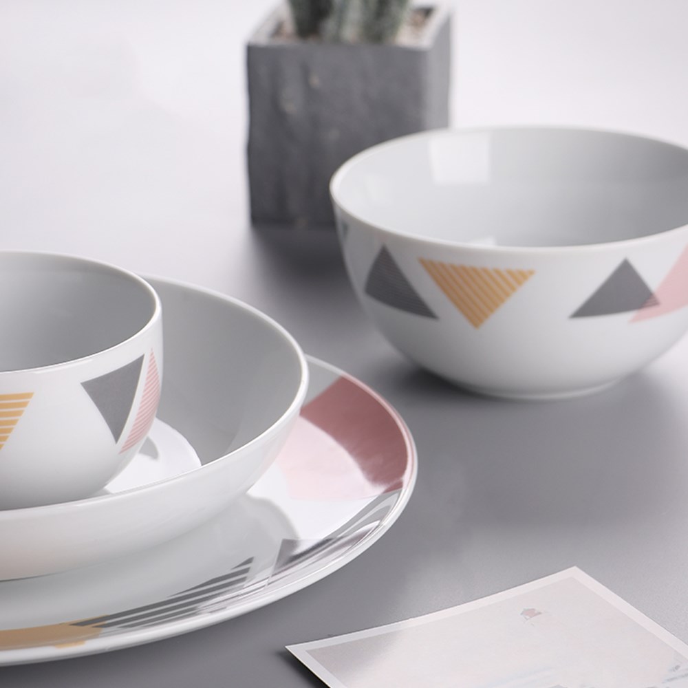12-Piece Dinnerware Set - Homefavour